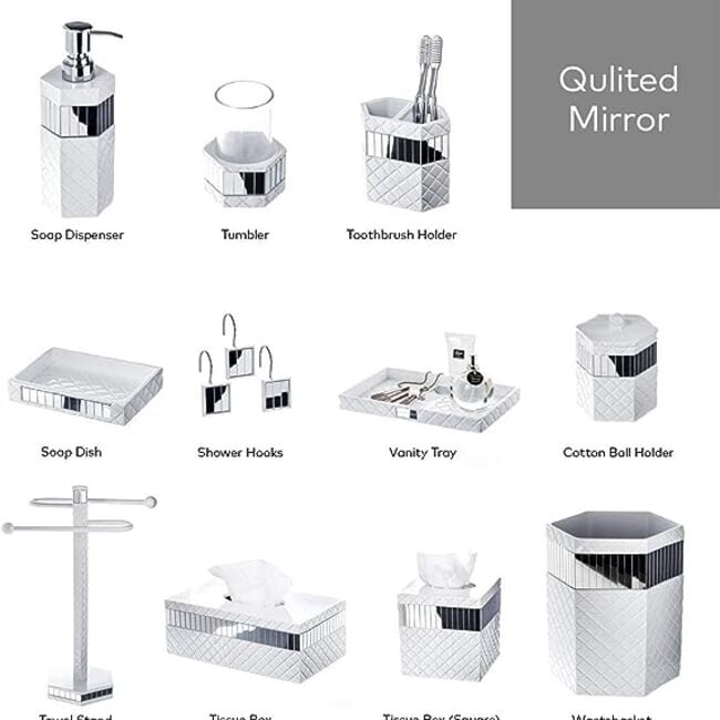 bathroom accessories list