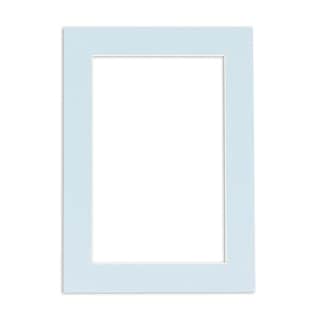 7x9 Mat Bevel Cut for 5x6 Photos - Acid Free Baby Blue Precut Matboard ...