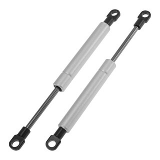 200mm/7.87" Gas Struts Gas Springs Silver Tone Carbon Steel 2Pcs RV Car ...
