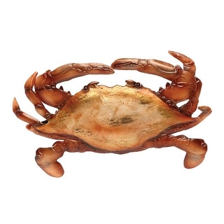 Tortoise Shell Crab Christmas Holiday Ornament 7 Inches - Green and ...