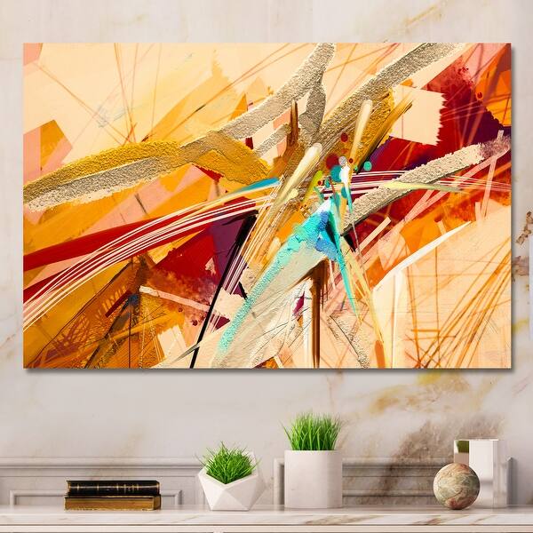 impression art sunset