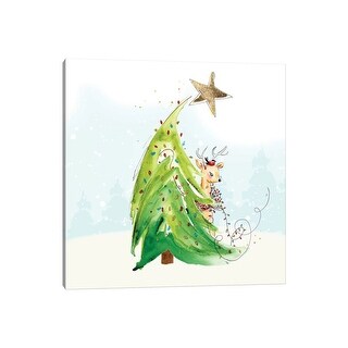 iCanvas "Whimsical Tree And Reindeer" by Patricia Pinto Canvas Print ...