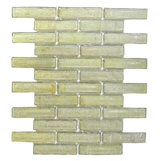 Miseno Cane - 1" X 4" - Glass Visual - Wall Tile (Sold by Sheet ...