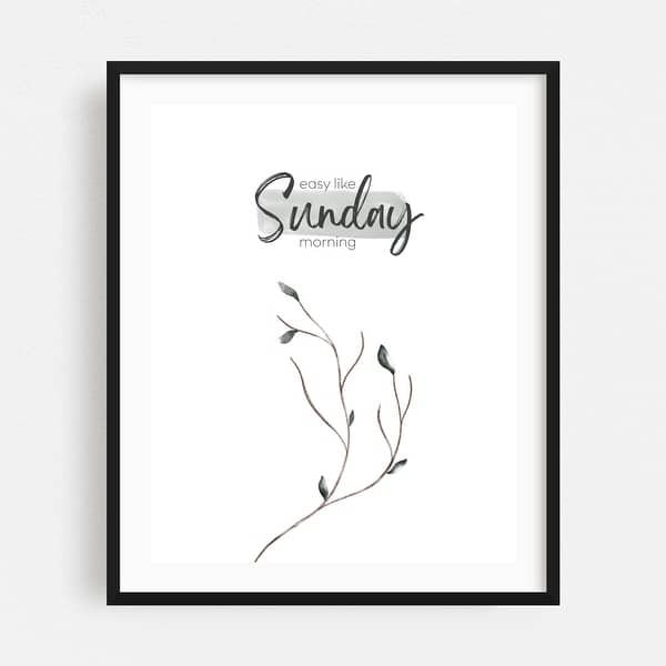 landscape typography print