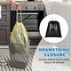 160 Count Trash Bags with Drawstring, 5.2 Gallon 20" Garbage Bags ...