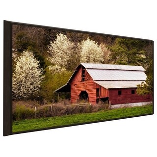 "Skylight Red Barn" Print on Floating Canvas - Bed Bath & Beyond - 36488016