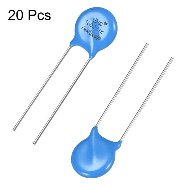 20Pcs Voltage Dependent Resistors AC 175V 10D271K Radial Disc Varistors ...