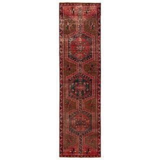 ECARPETGALLERY Hand-knotted Konya Anatolian Brown, Red Wool Rug - 2'6 x ...