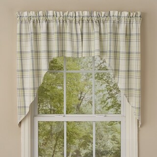 Park Designs Yellow Dew Drop Window Swag 72x36 - 72" X 36" - Bed Bath ...