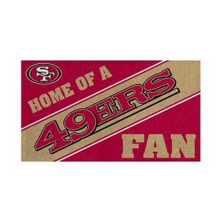 San Francisco 49ers PVC Door Mat - Bed Bath & Beyond - 37956334