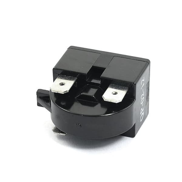 12 Ohm 3 Pins Refrigerator PTC Starter Compressor Relay Black - Bed ...