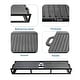 Black Patio BBQ Grill Shelf with Two Cooking Pan - Bed Bath & Beyond ...