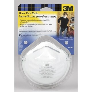 3M 8661PC1-A Tekk Protection Home Dust Mask, 5-Pack - Bed Bath & Beyond ...