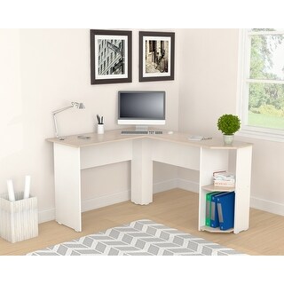Inval Merlin L-Shape Computer Desk - Bed Bath & Beyond - 34610362