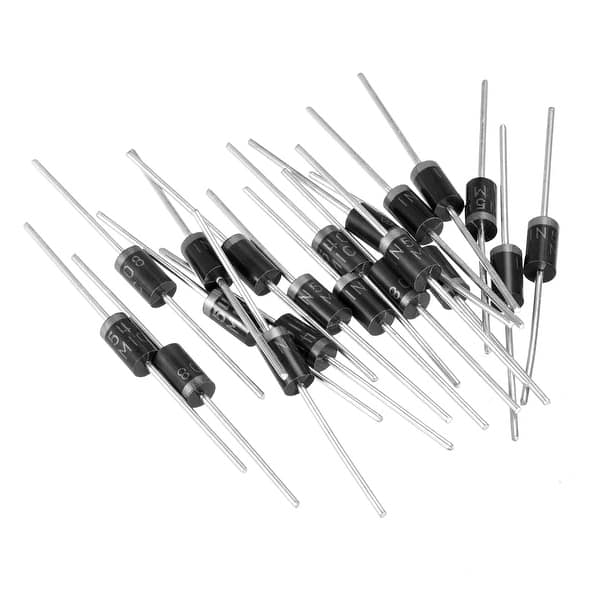 Schottky Rectifier Diode 3A 1000V Silicon Diodes 20pcs for 1N5408 ...