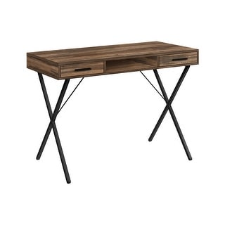 Modern Contemporary 42"L Computer Desk for all Laptop or Tablets, X ...