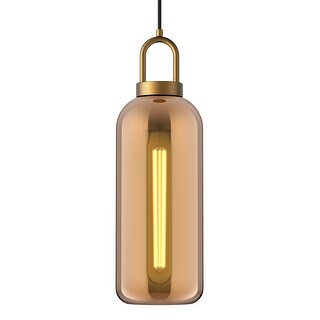 Alora Lighting PD401505CP Soji 5" Wide Mini Pendant with a Copper - Bed ...