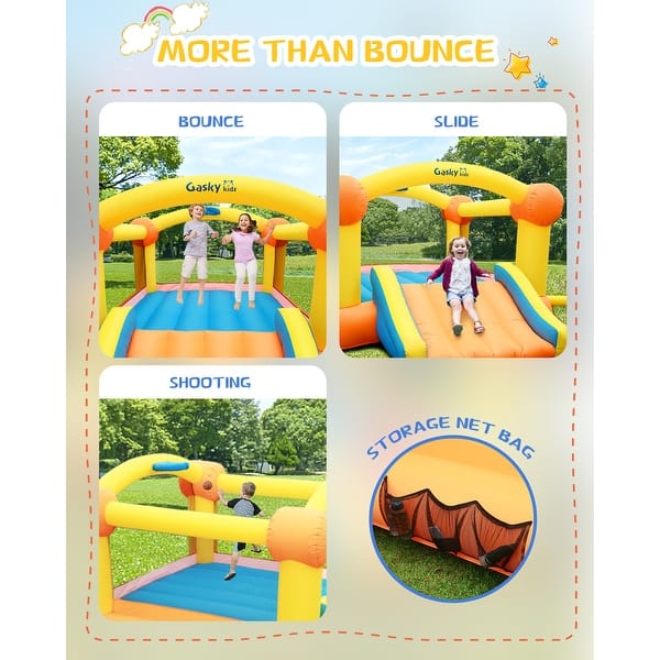Kids Bounce House, Inflatable Blow up Slide with Air Blower, Jumping ...