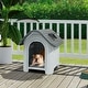 Moasis Slant-roof Dog House with Skylight - Bed Bath & Beyond - 38267128
