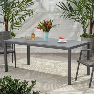 Outdoor Dining Extending Table Rectangular with Extension Leaf - See ...