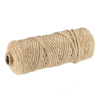 Jute Twine 3mm, 164 Feet Long Brown Twine Rope for DIY Subjects - Bed ...