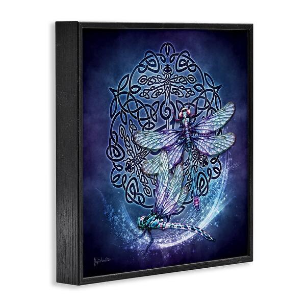 celtic dragonfly design