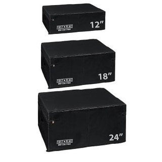 First Place Economy Foam Soft Plyo Boxes - Black - Bed Bath & Beyond ...