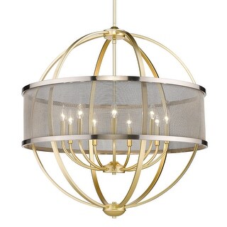 Golden Lighting Colson 33" Wide Taper Candle Style Chandelier - Bed ...