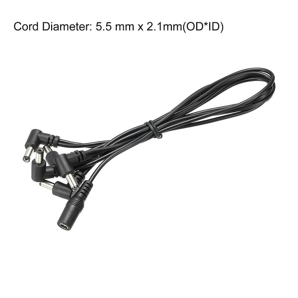 Guitar Pedal Daisy Chain Cable 6 Way Daisy Chain Cable For Guitar ...