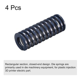 Die Spring, 4pcs 30mm OD 90mm Long Spiral Stamping Light Load ...