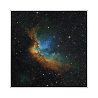 iCanvas "The Wizard Nebula (NGC 7380) In Hubble-Palette Colors" by Rolf ...