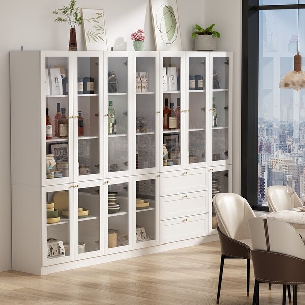 Modular large Kitchen Pantry Storage Cabinet with Drawer Shelves On Sale Bed Bath Beyond 39456595