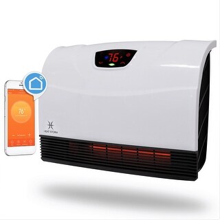 Phoenix 1500W WiFi Infrared Space Heater, Indoor, White, HS-1500-PHX ...