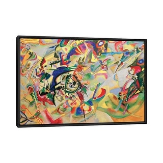 iCanvas "Composition VII" by Wassily Kandinsky Framed Canvas Print ...
