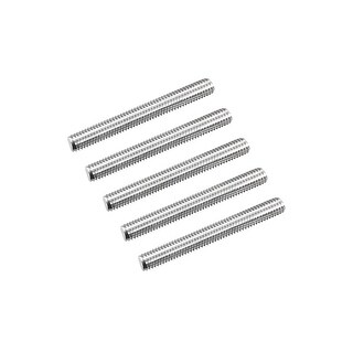 Fully Threaded Rod M5x40mm 0.8mm Pitch 304 Stainless Steel Right Hand ...