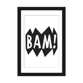 iCanvas "BAM Black" by Pixy Paper - Bed Bath & Beyond - 37410547