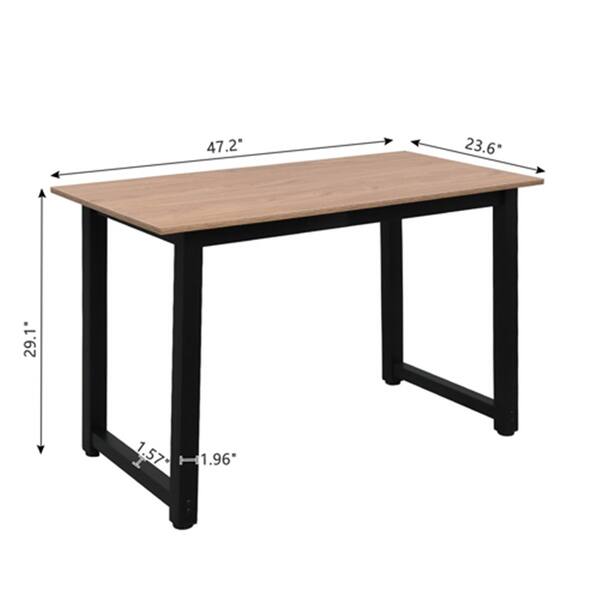 Modern Sturdy Office Computer Desk for Home Office Workstation - Bed ...