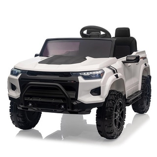24V 2-Seater Kids Ride On Truck Electric Car - Bed Bath & Beyond - 41694636