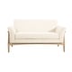 Mokena Modern Fabric Loveseat with Track Arms by Christopher Knight ...