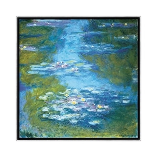iCanvas "Nympheas II" by Claude Monet Framed - Bed Bath & Beyond - 37676800
