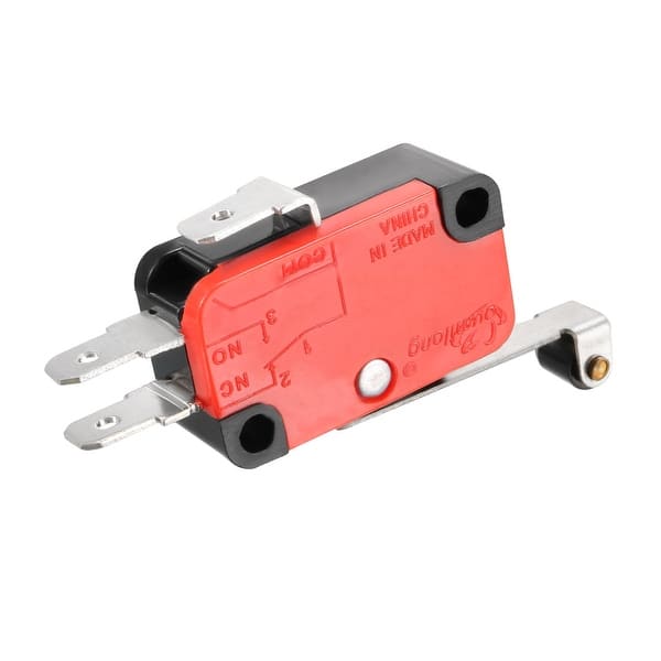 OV-156-1C25 15A 125/250VAC SPDT NO NC Long Roller Lever Type Action ...