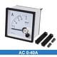 AC 0-40A Analog Panel Ammeter Gauge Ampere Current Meter SJ-72 1.5% Tolerance - Bed Bath ...