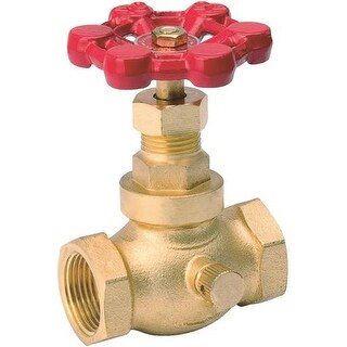 Mueller/B & K 1/2" Stop/Waste Valve 105-183NL Unit: EACH - Bed Bath ...