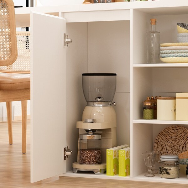 Dining table cupboard store
