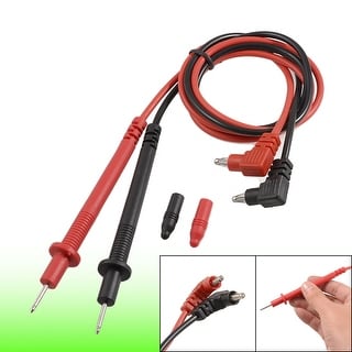 2 x Digital Multimeter Banana Connector Test Lead Probe Cable 1000V ...