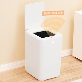 17L Intelligent Automatic Packing Trash Can, with Automatic Adsorption ...
