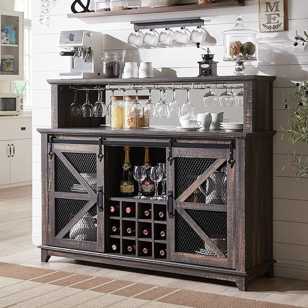 Farmhouse Coffee Bar Cabinet Wine Bar Cabinet Kitchen Buffet Cabinet On Sale Bed Bath Beyond 40646806