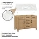 Altair Solana Bath Vanity with Calacatta White Quartz Stone Countertop ...