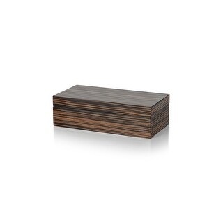 Alpertun Ebony Veneer Decorative Box - Bed Bath & Beyond - 37572466