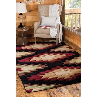 Westfield Home Graham Casita Multi Hand-Carved Area Rug - Bed Bath ...